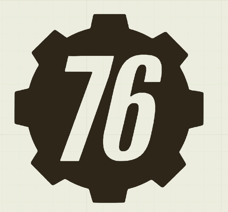 Fallout 76 Logo Vinyl Decal - Etsy