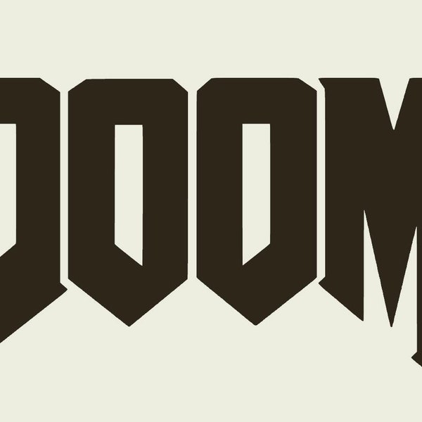Doom Decal - Etsy