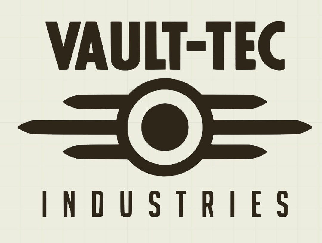 Vault Tec Industries Fallout Vinyl Decal - Etsy