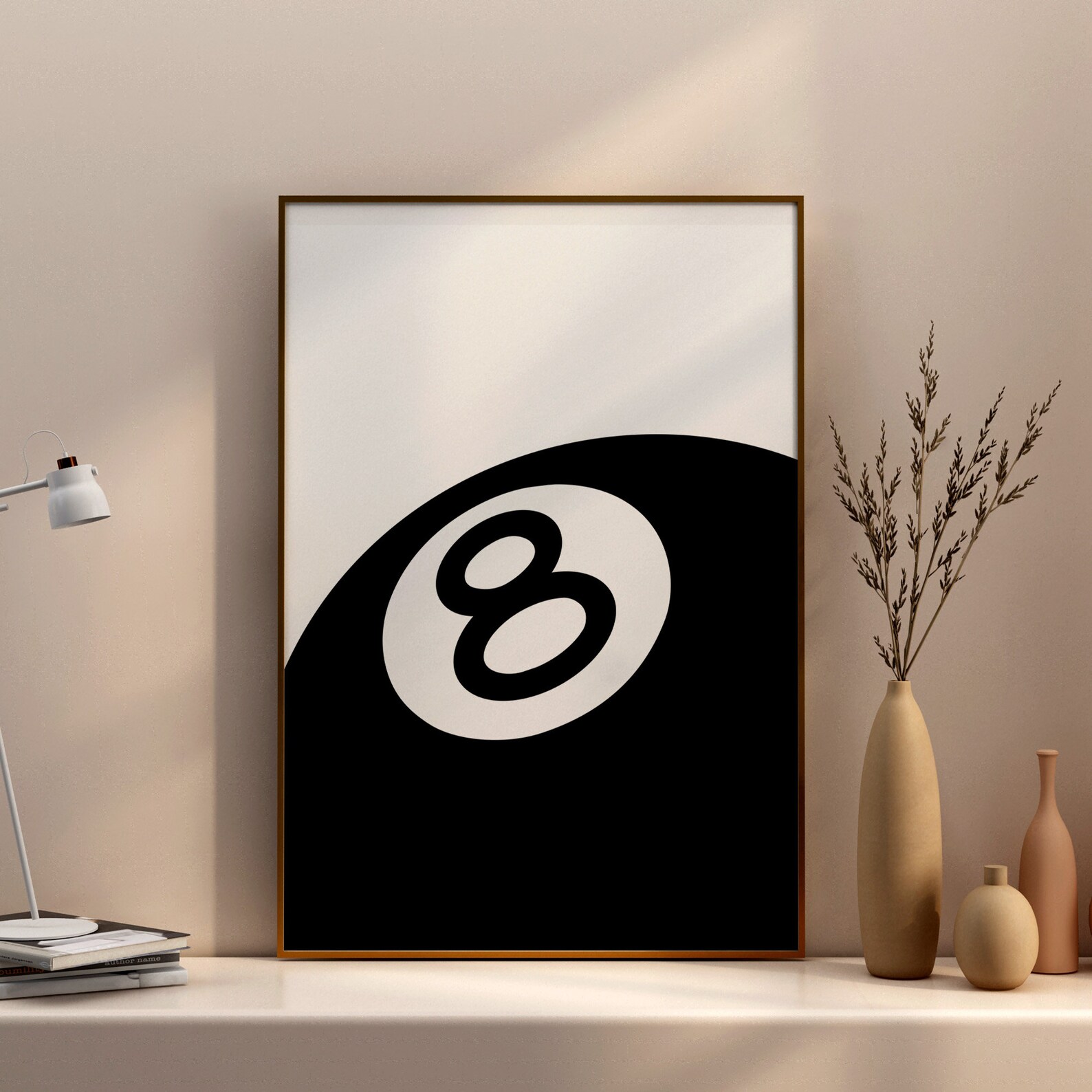 Retro 8 Ball Art, Vintage Casino Wall Print & Lucky Dice Decor, Aesthetic Retro Poster, 8 Ball ...