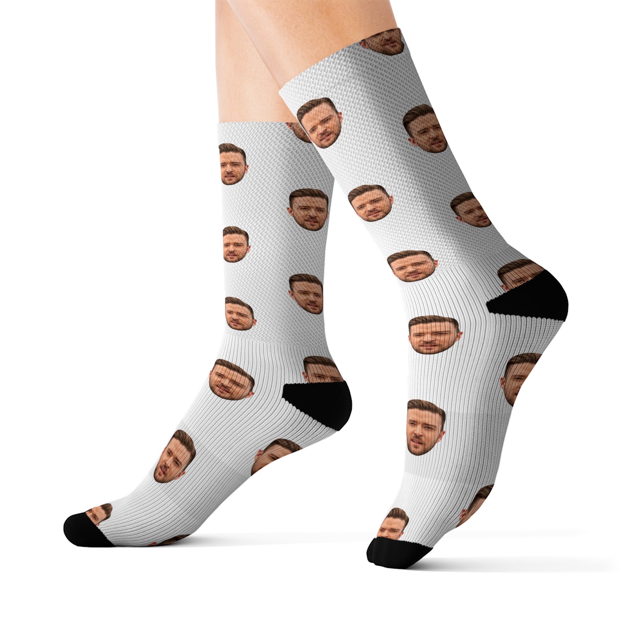 Justin Timberlake Socks Celebrity Socks Gift Idea Socks for Palmer ...