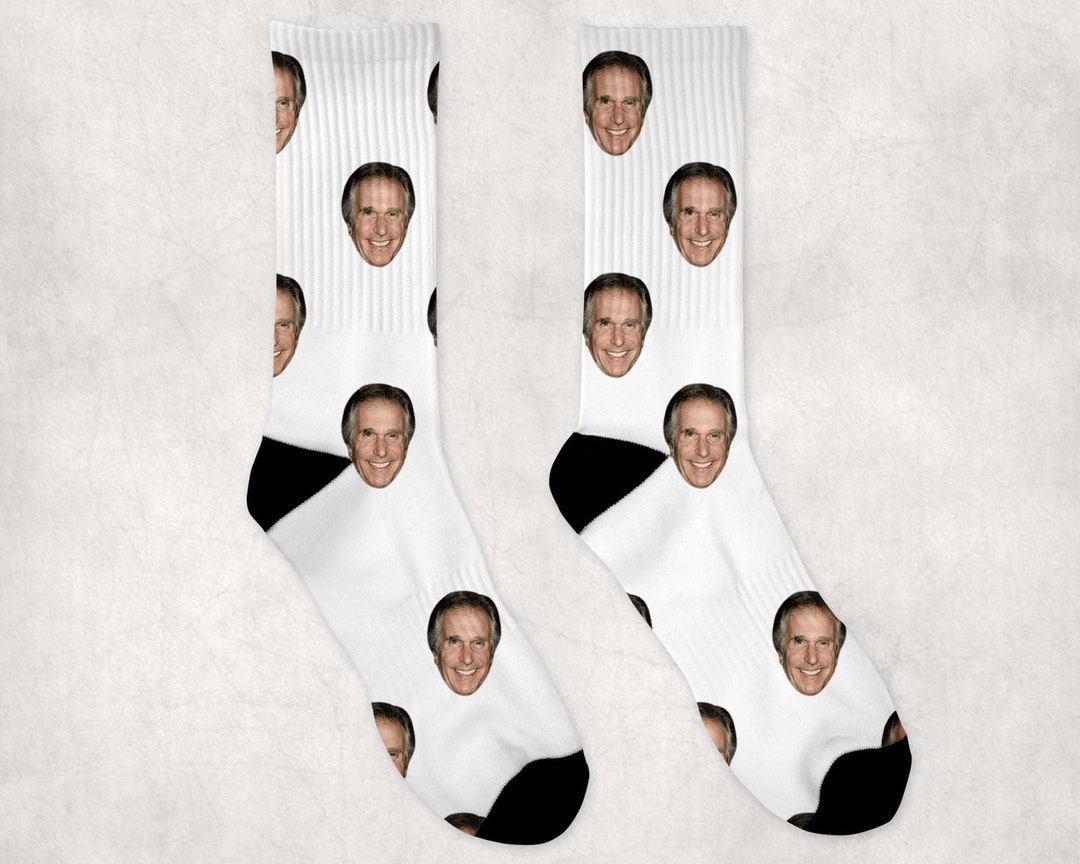 Henry Winkler Socks | Celebrity Socks Gift Idea | Socks for the ...