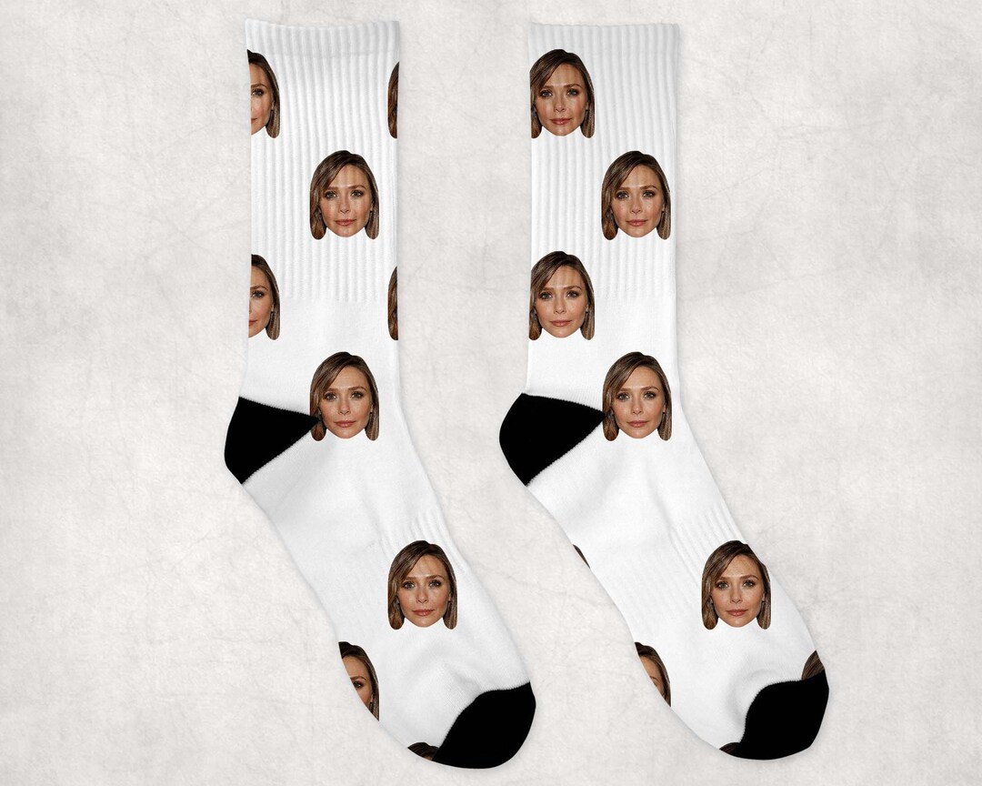 Elizabeth Olsen Socks | Celebrity Socks Gift Idea | Socks for Ingrid ...