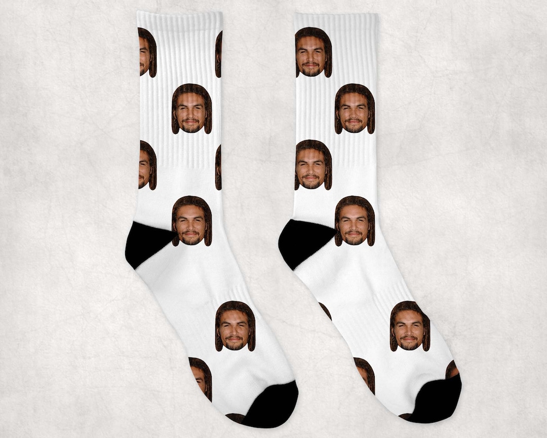 Jason Momoa Socks | Celebrity Socks Gift Idea | Socks for Road to ...