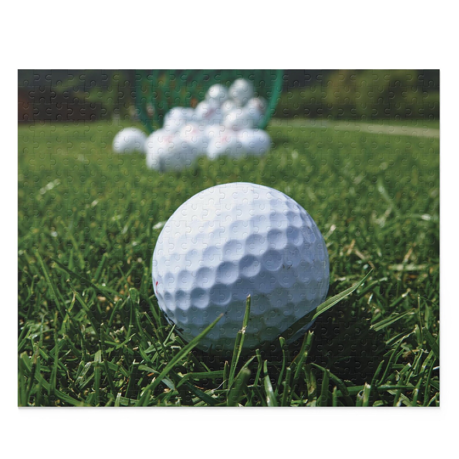500 Piece Golf Puzzle Driving Range Golf Course Puzzle Unique Golf Gift ...