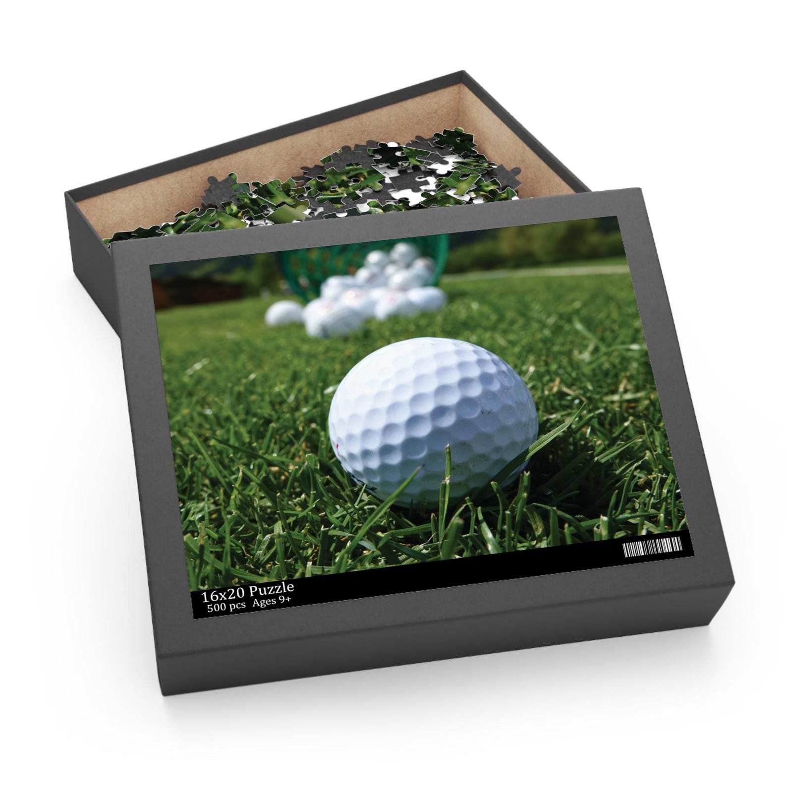 500 Piece Golf Puzzle Driving Range Golf Course Puzzle Unique Golf Gift ...