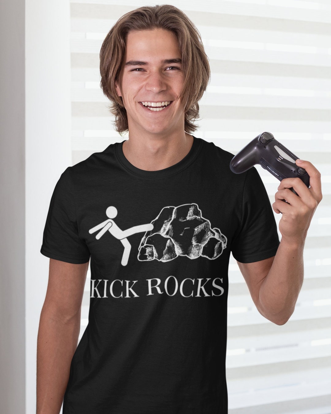 Kick Rocks II Classic Video Game Trash Talk Gaming - Etsy