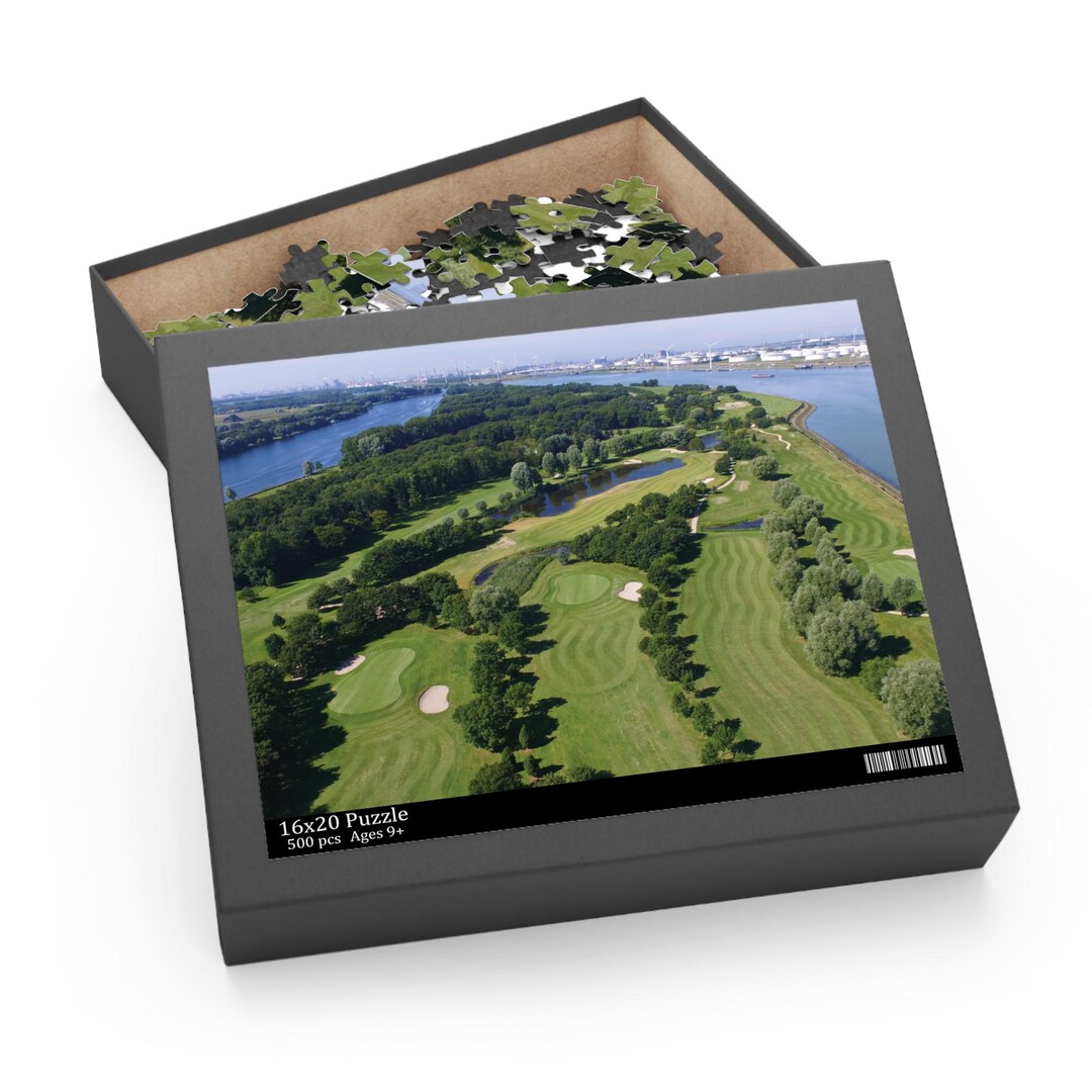 500 Piece Golf Puzzle Peninsula Golf Golf Course Puzzle Unique Golf ...