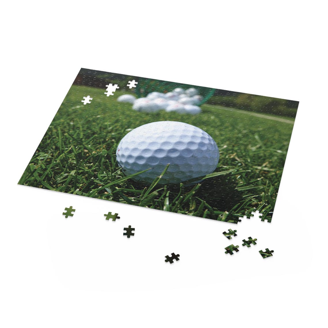 500 Piece Golf Puzzle Driving Range Golf Course Puzzle Unique Golf Gift ...