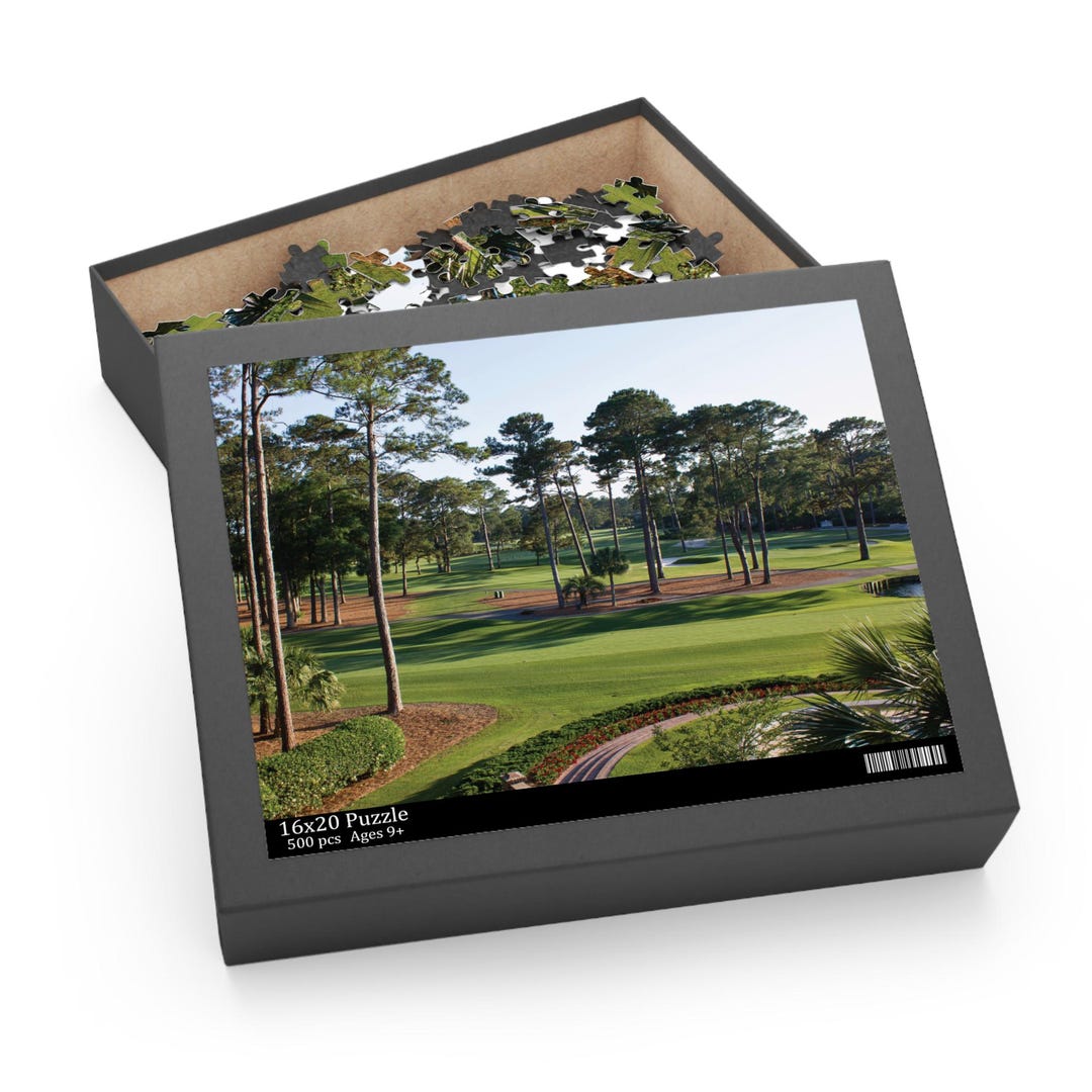 500 Piece Puzzle, Golfers Paradise, Fairway View, Jigsaw Puzzle, Golf ...