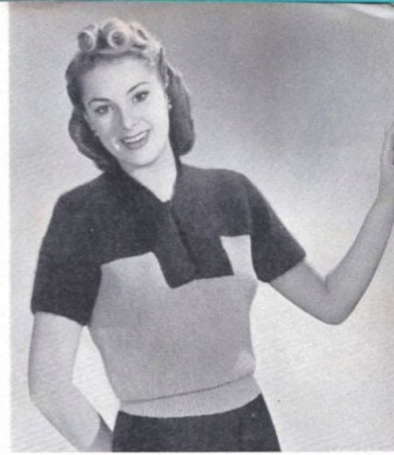 Stitchcraft Magazine February 1940 1940s Knitting Patterns - Etsy