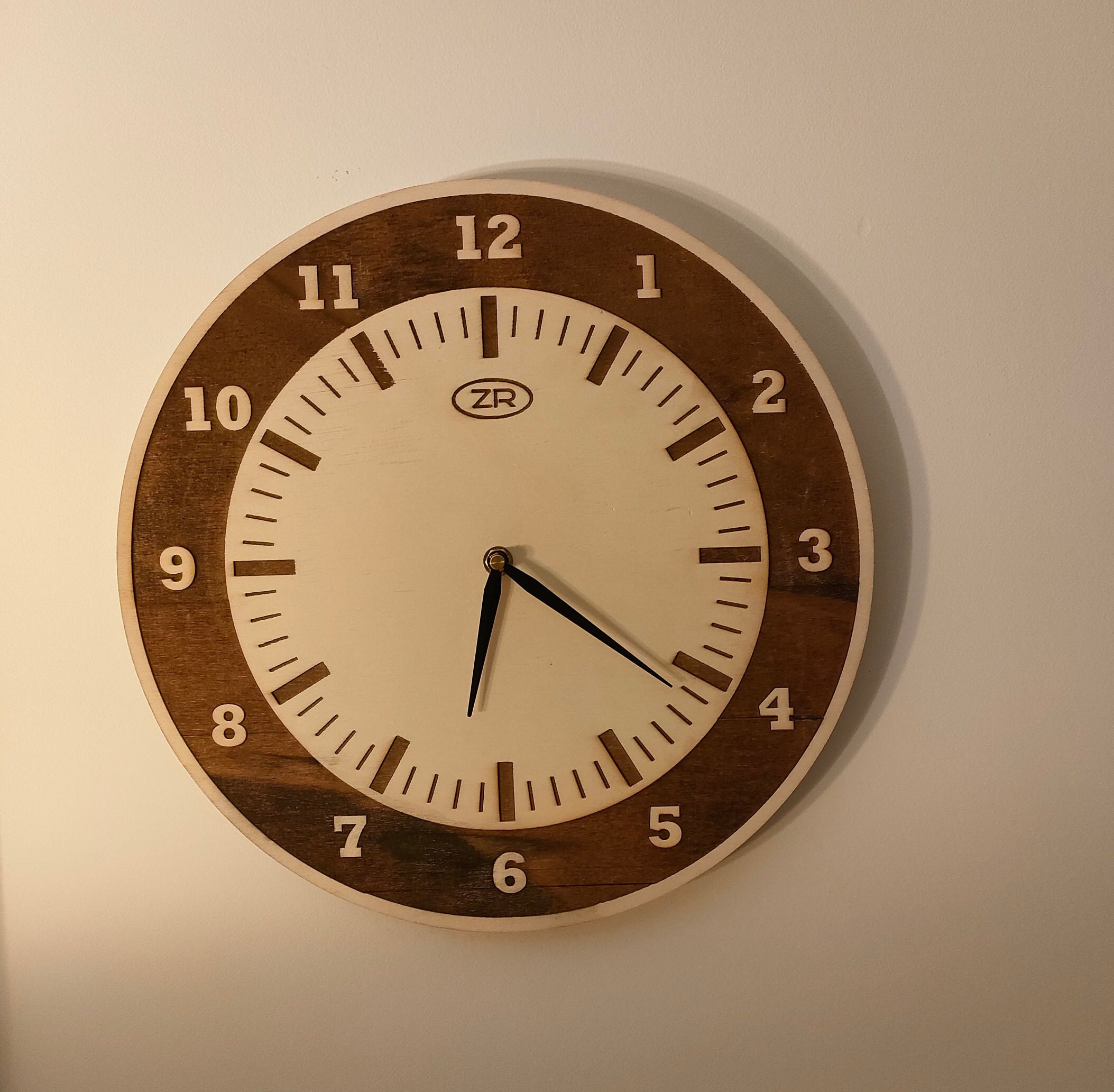 Clock Laser Cut Template - Etsy