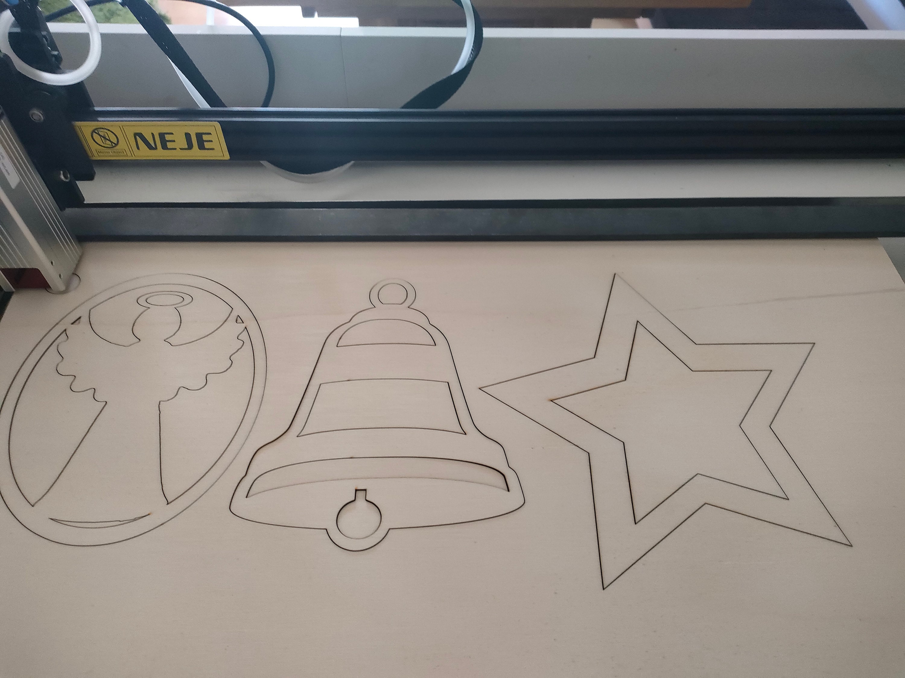 Christmas Deco Laser Cut Template - Etsy