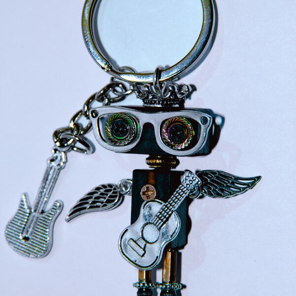 Robot Necklace - Etsy