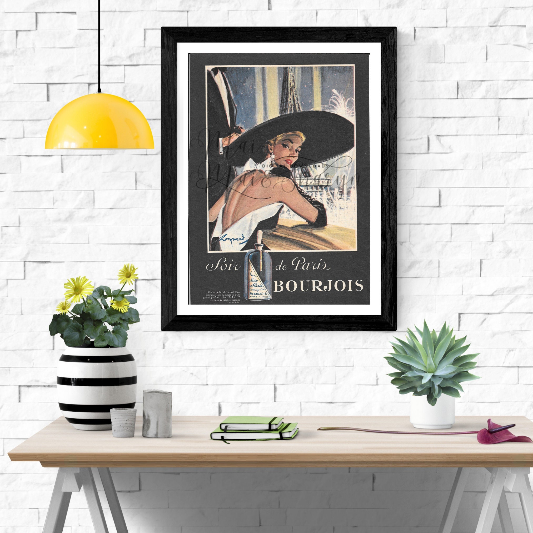 Fashion Illustration, Fashion Printable Wall Art, Wall Decor, Digital ...