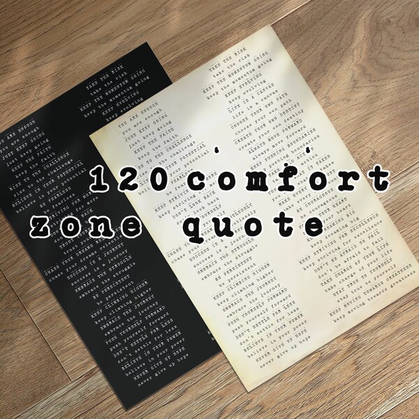 Comfort Zone - Etsy