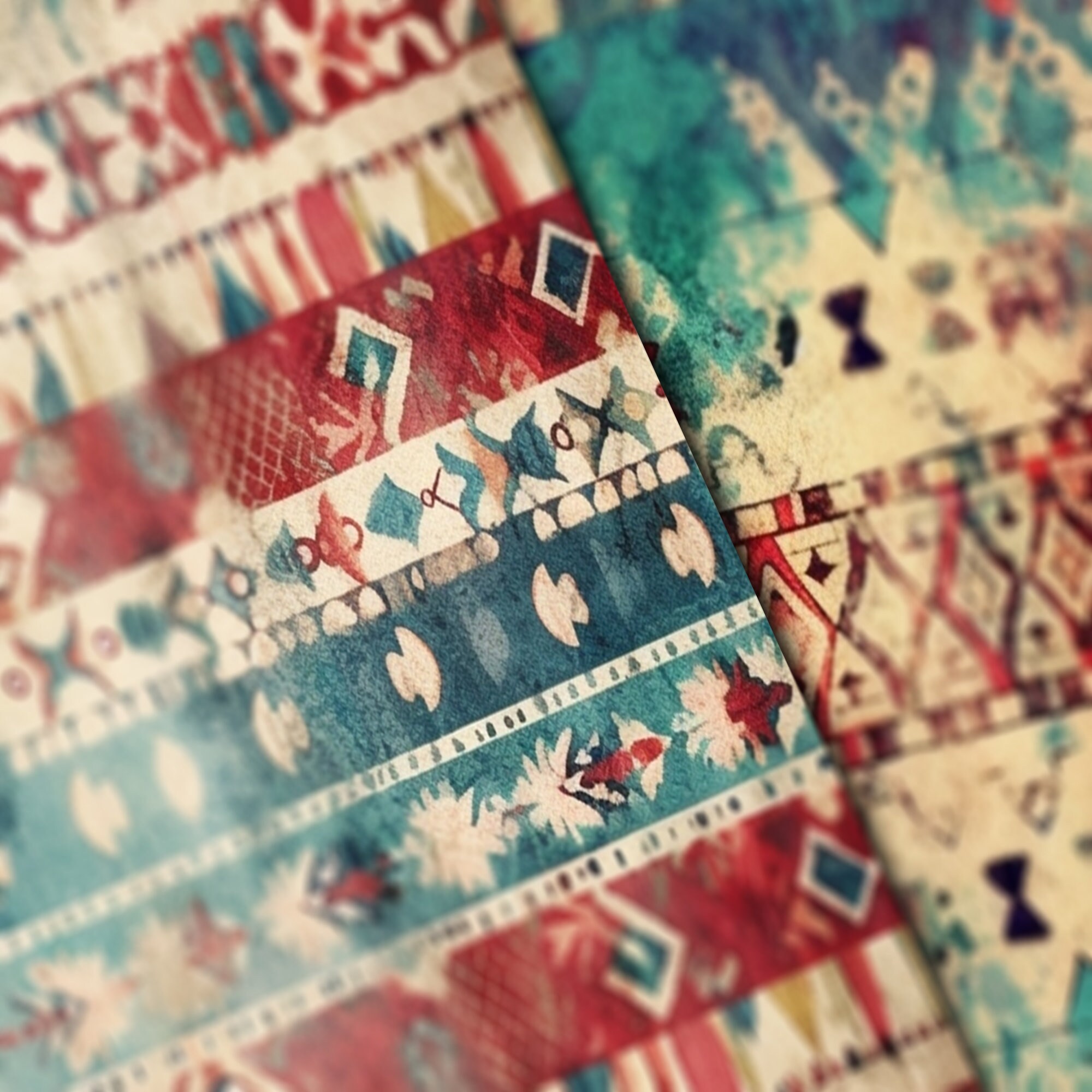 Vintage Rustic Bohemian Journal Pages Digital Papers Boho - Etsy