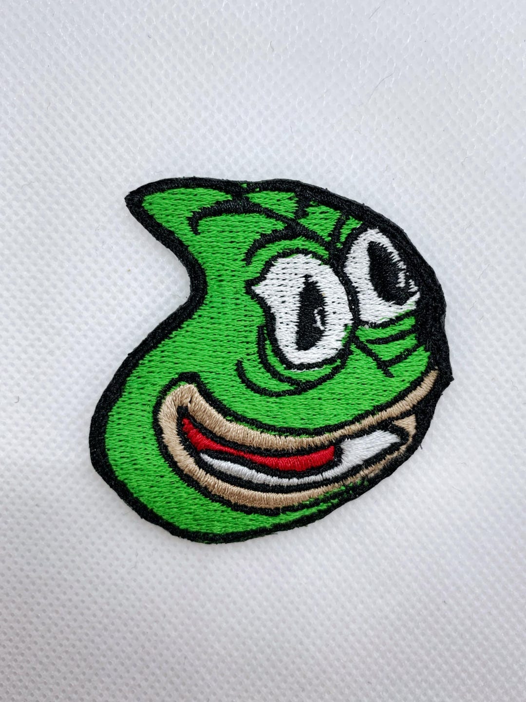 Pepe the Frog Embroidered Patch, Pepe Emotional Patch, Apu Apustaja ...
