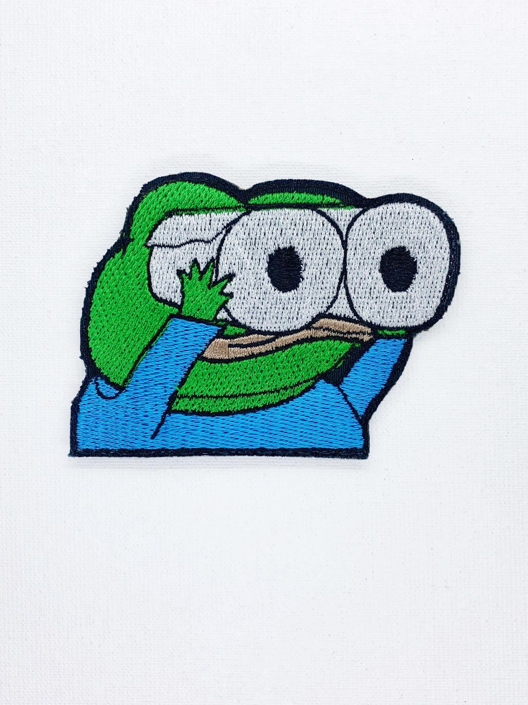 Pepe the Frog Patch, Pepe Frog Embroidered Patch, Pepe Toilet Paper ...