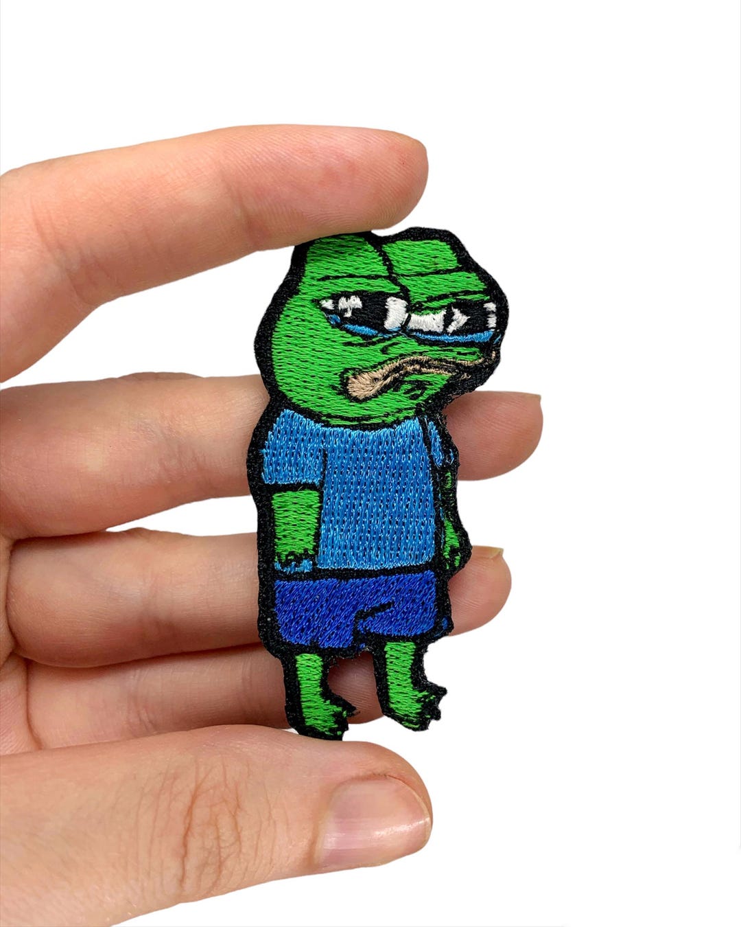 Pepe the Frog Embroidered Morale Patch - Etsy
