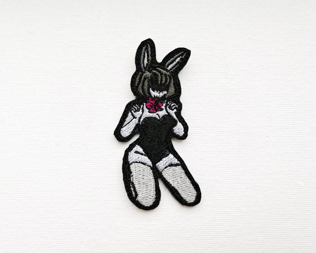 Kinky Patch Bunny Girl, Bunny Girl Adult Patch, Adult Fun Patch, Sexy ...