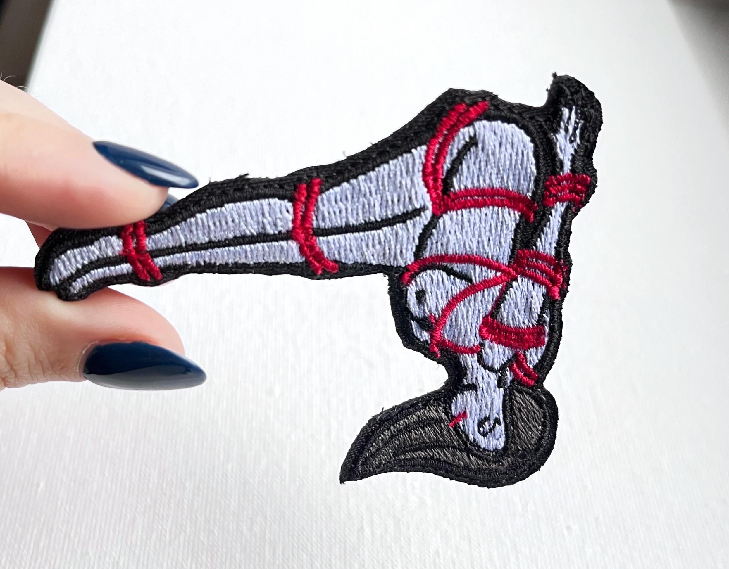 Shibari Girl Patch, Shibari Patch, Kinky Patch, Adult Patches, 18+ Patch, Embroidered Patch ...