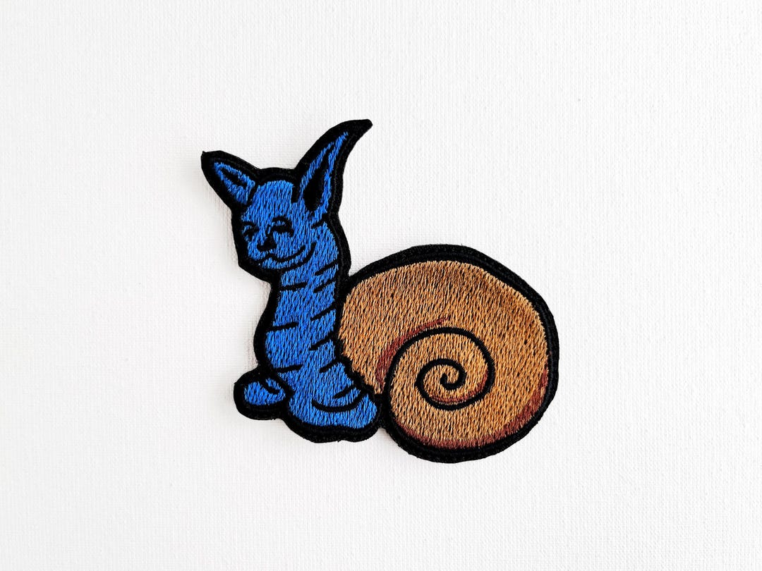 Medieval Creature Embroidered Patch, Medieval Patch, Medieval Mythical ...