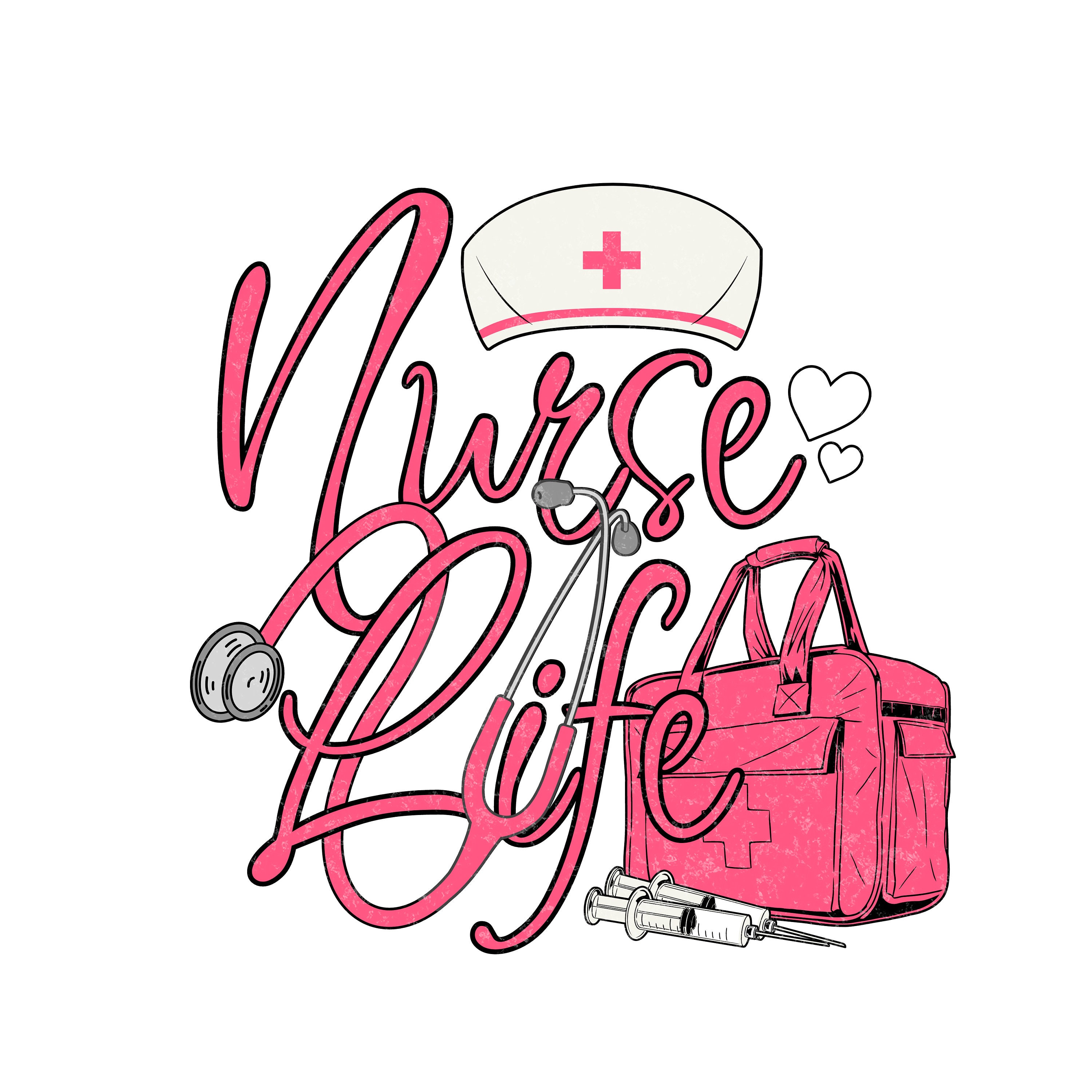 Nurse Life Png Sublimation Design, Nurse Life Png, Nurse Clipart, - Etsy