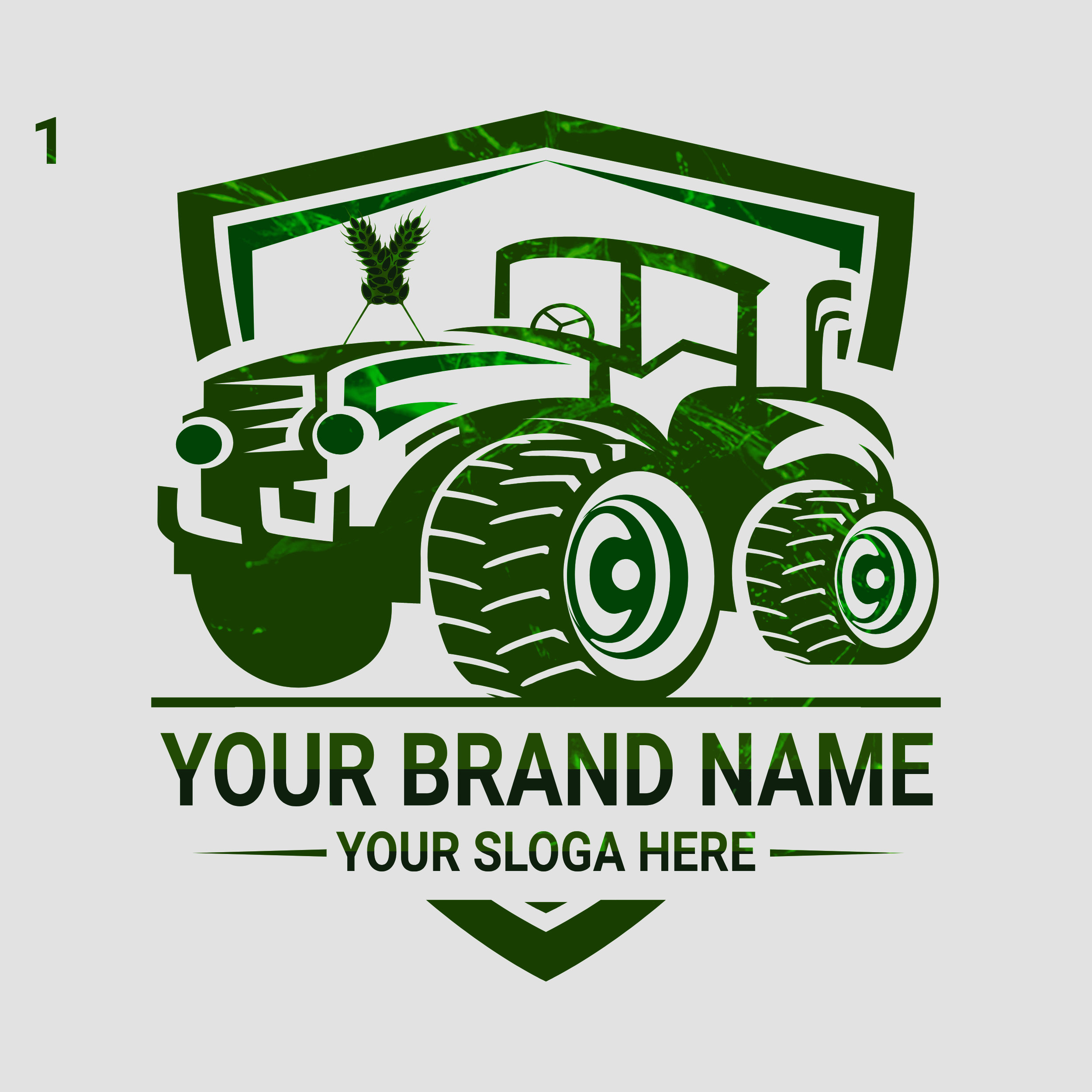 Custom - Tractor Farm Logo - Farm Logo - Tractor Logo - Farming ...