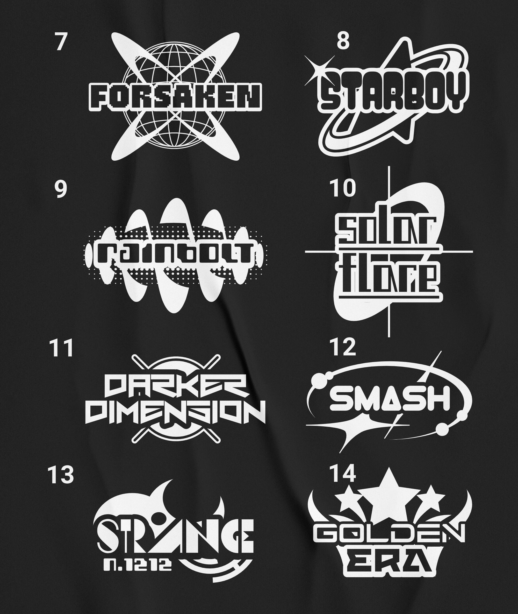 Custom Digital Y2K Logo - Etsy