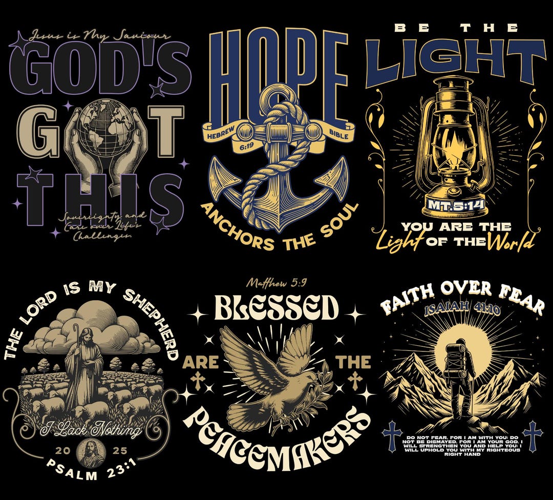 Christian Streetwear Collection | Modern Faith-inspired T-shirt Designs ...