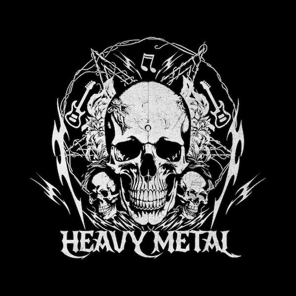 Heavy Metal Shirt - Etsy