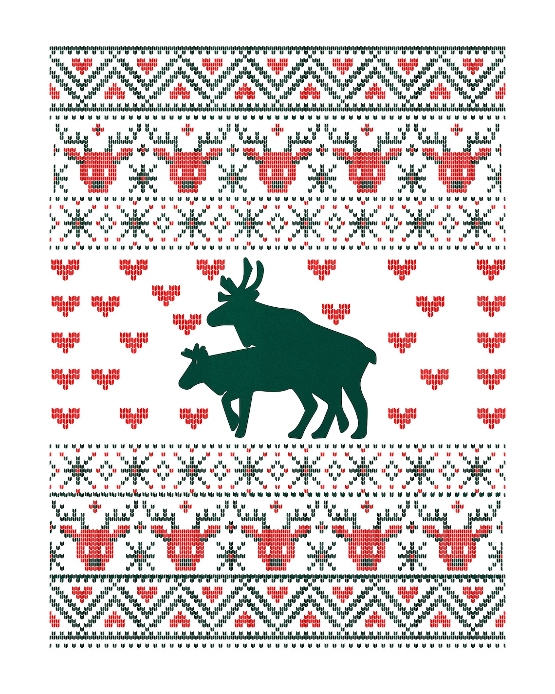 Adult Ugly Sweater PNG, Deer Mating Shirt Png, Funny Christmas Ugly ...