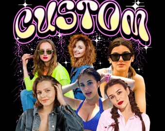 Custom Bootleg Design PNG Custom Photo Png Vintage Graphic 90s Png - Etsy