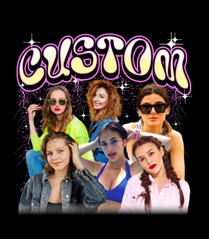 Custom Bootleg Design PNG Custom Photo Png Vintage Graphic 90s Png T ...