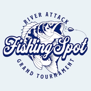 Custom Fishing Logo Design, Personalized Business Logo - Etsy