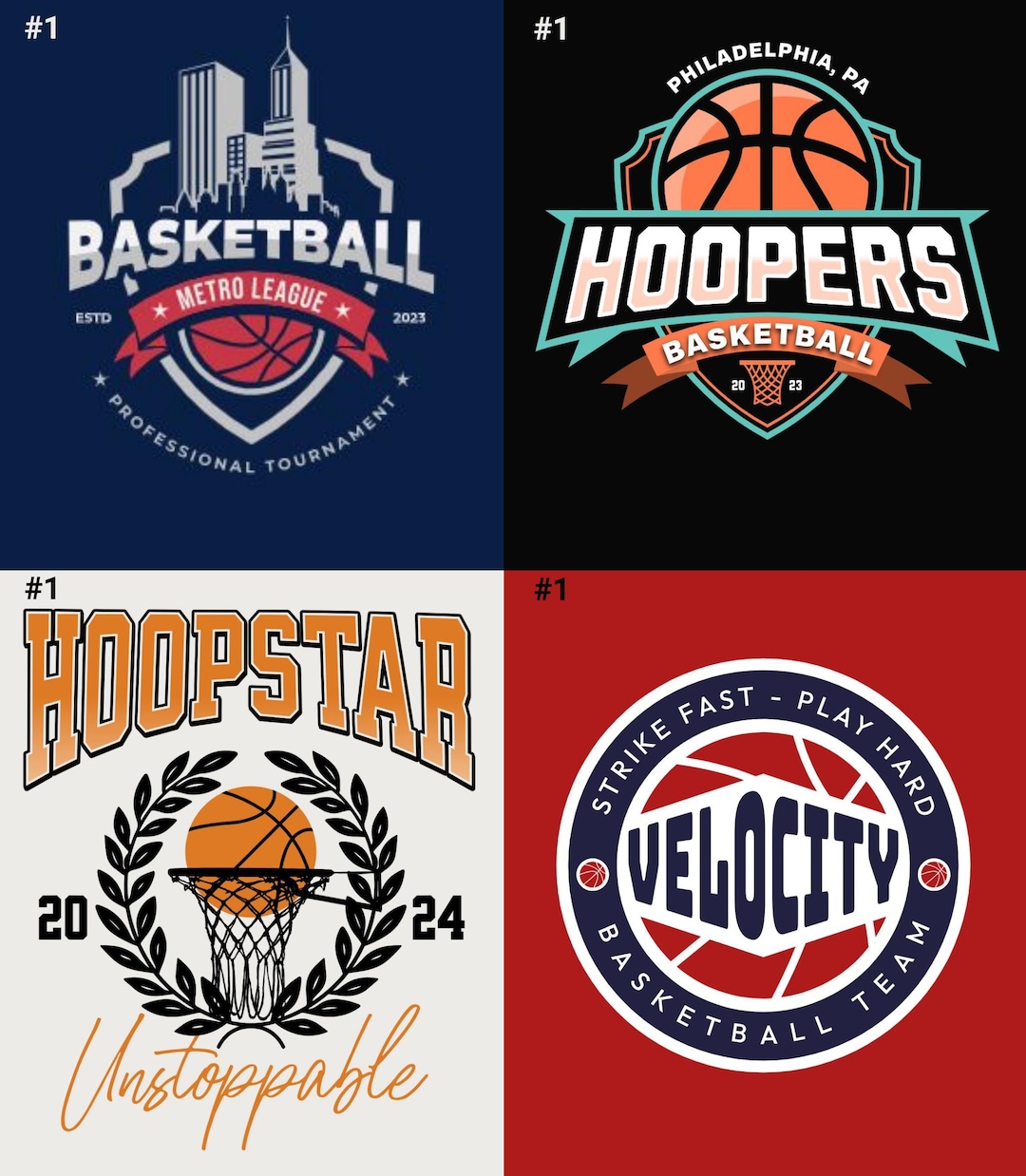 Custom Basketball Team Logos | Professional Sports Logo Design ...