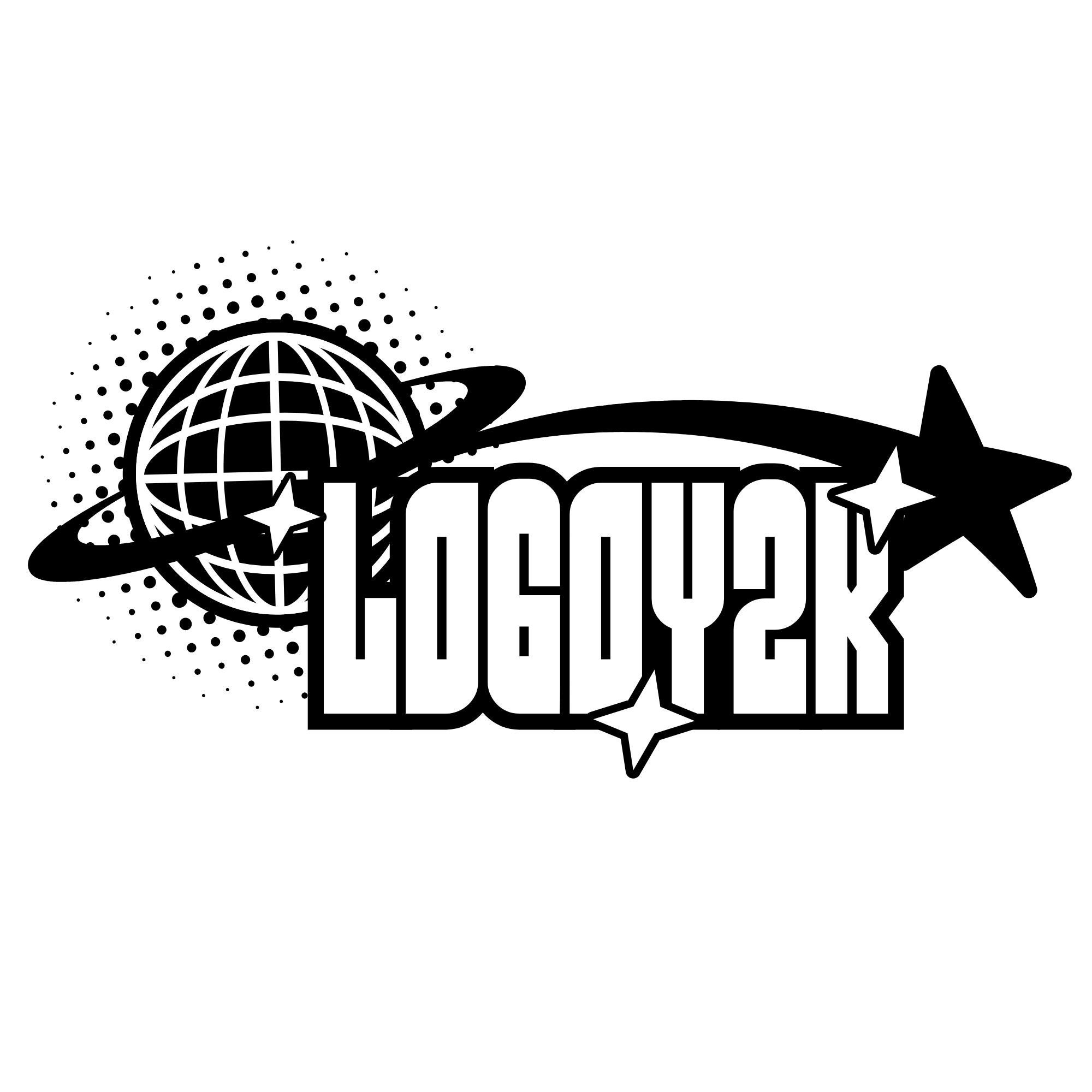 Custom Y2K Canva Logo, Y2k Canva Template - Etsy