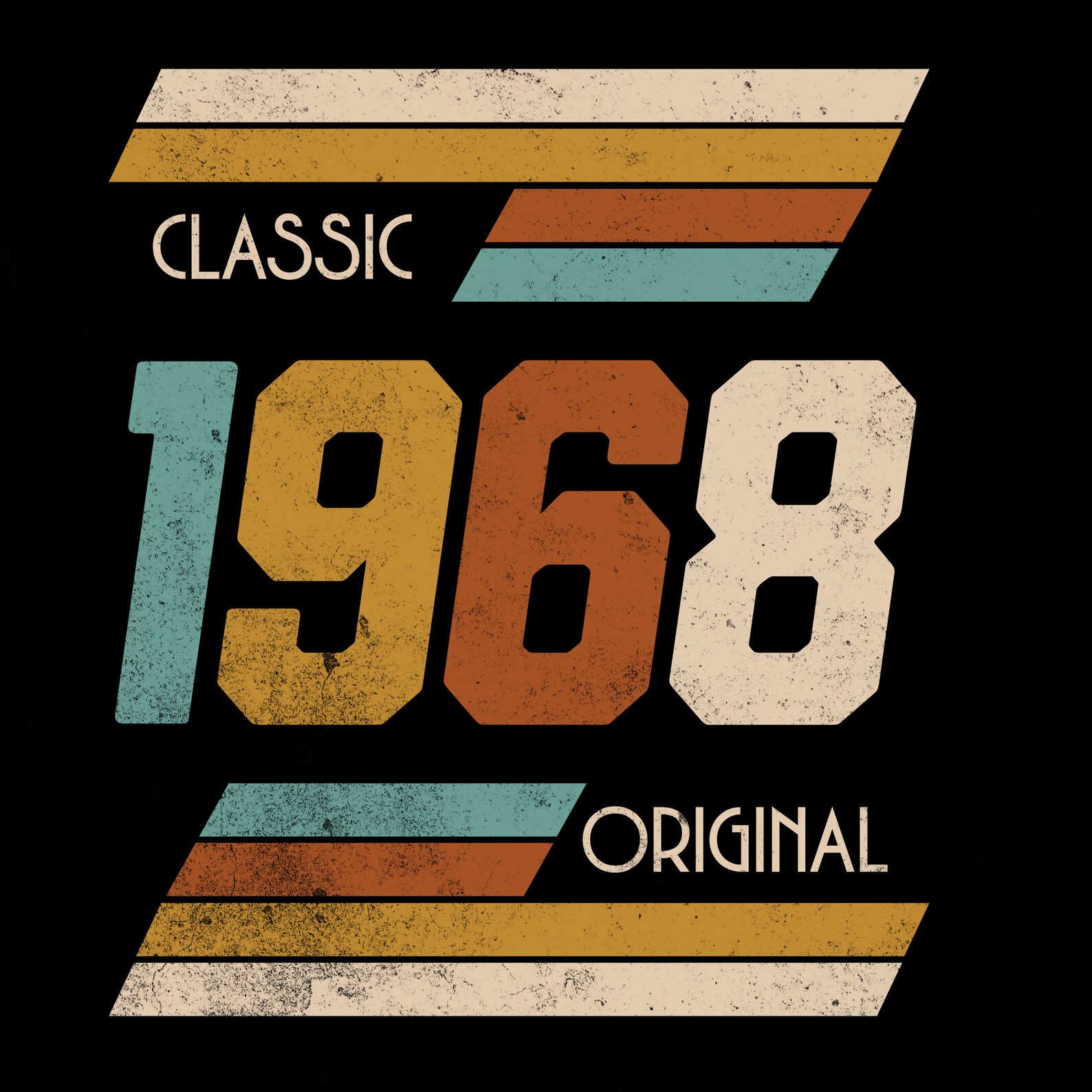 Sassy Since 1968 Png, 1968 Sublimation, 1968 Birthday Shirt Png, 1968 ...