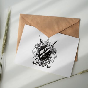 Custom Logo Medieval Style, Heraldic Emblems, Shields Lions and Swords ...