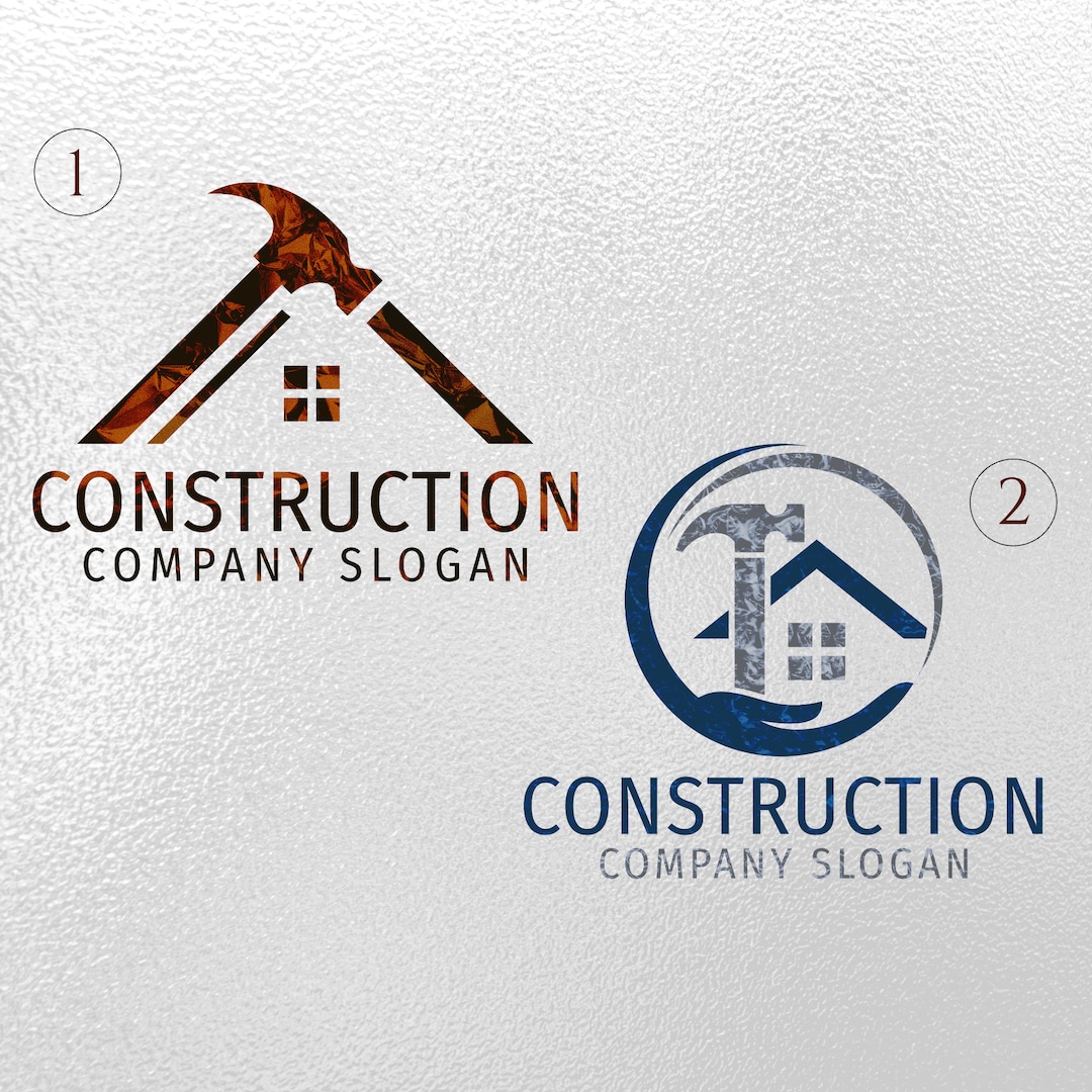 Custom Construction Logo | Construction Logo Design | Hammer Logo ...