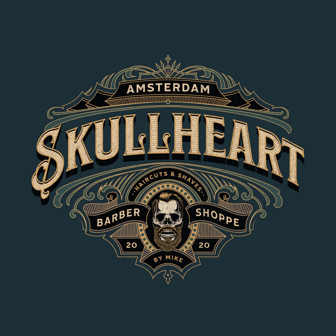 Vintage Barber Logo Design, BARBERSHOP, Retro Barber Shop Png, Logo ...