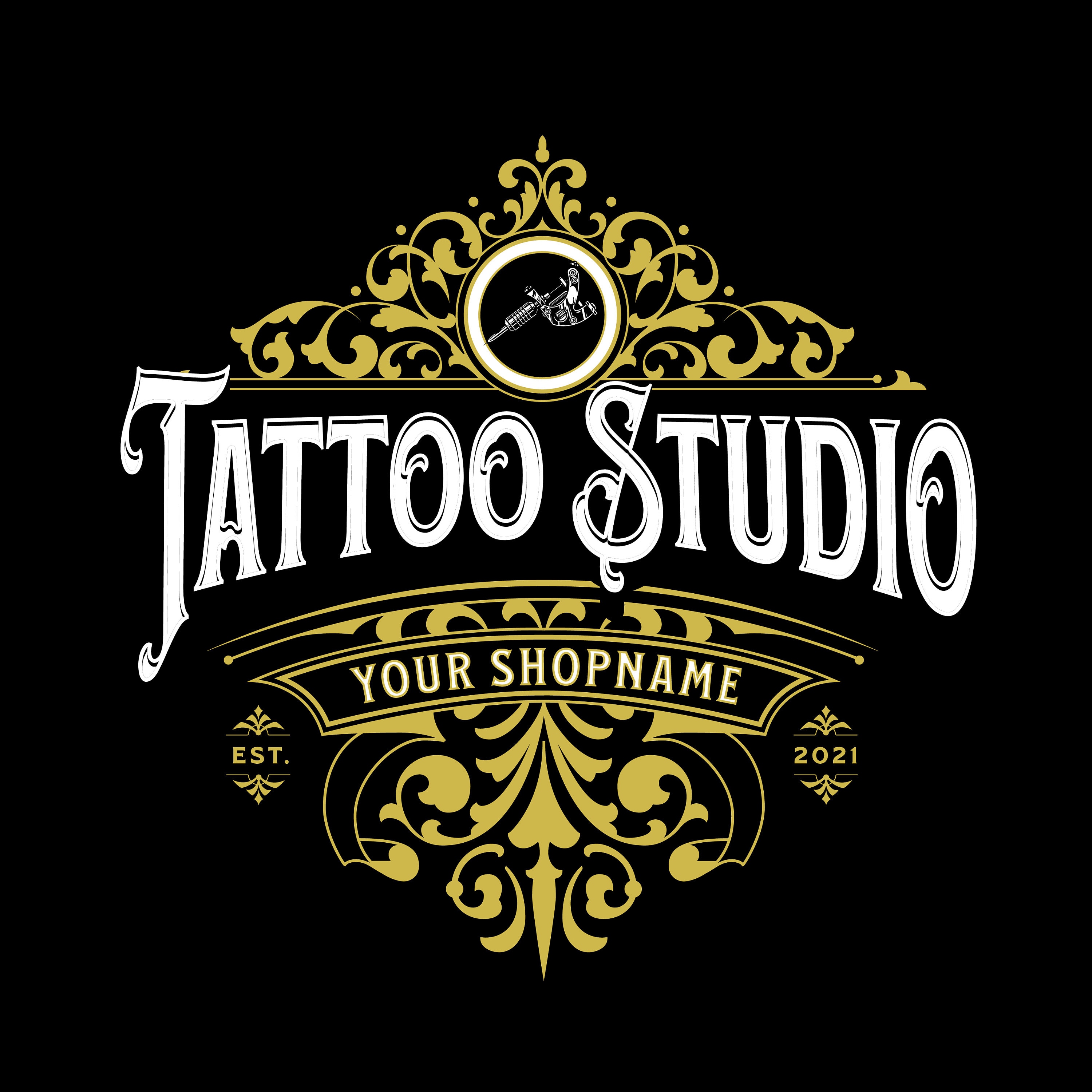 Custom Tattoo Design - Tattoo Commission - Tattoo Logo, Tattoo Artist ...