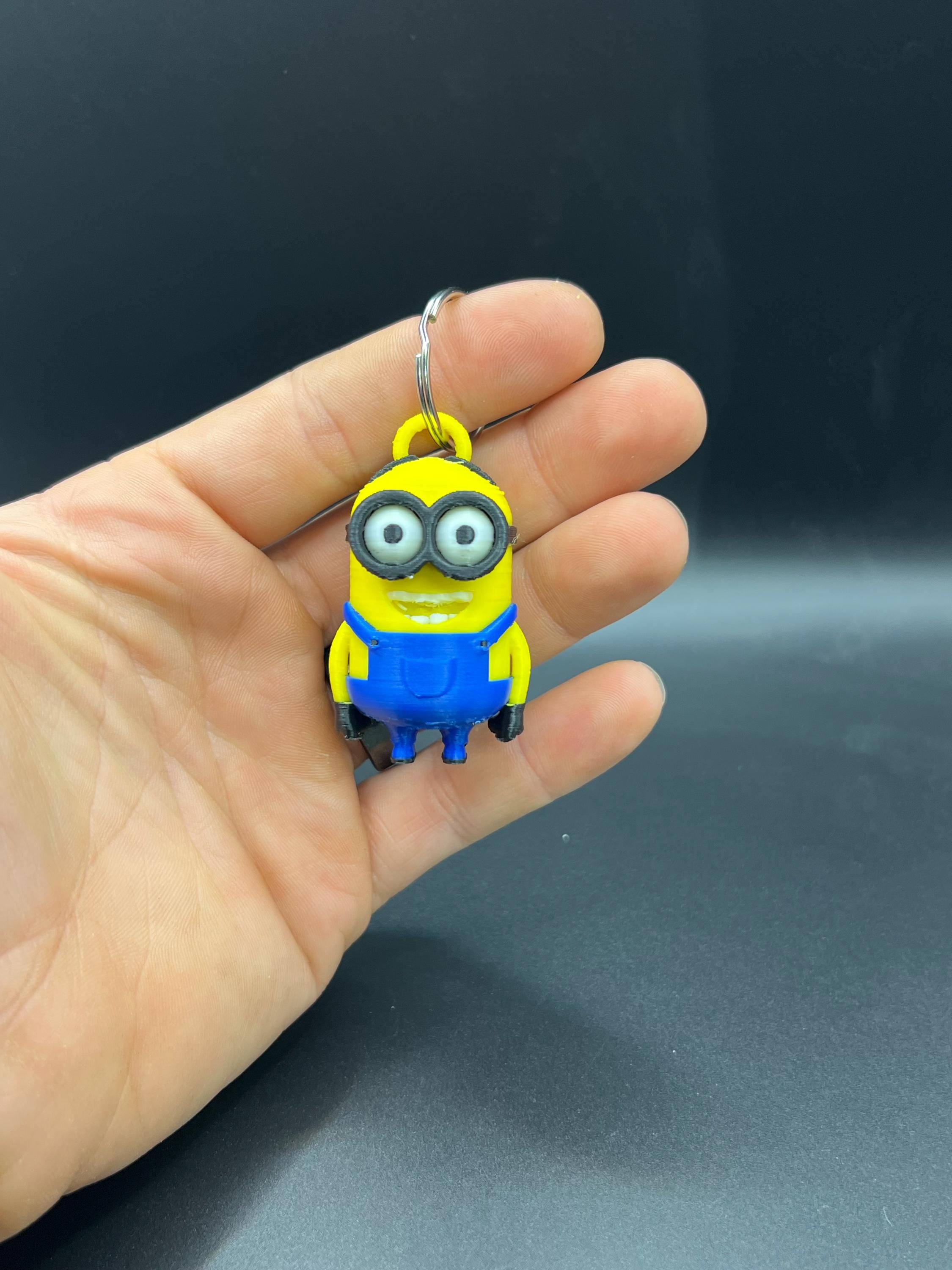 Minion Dave Keychain 3d Printed Minions - Etsy