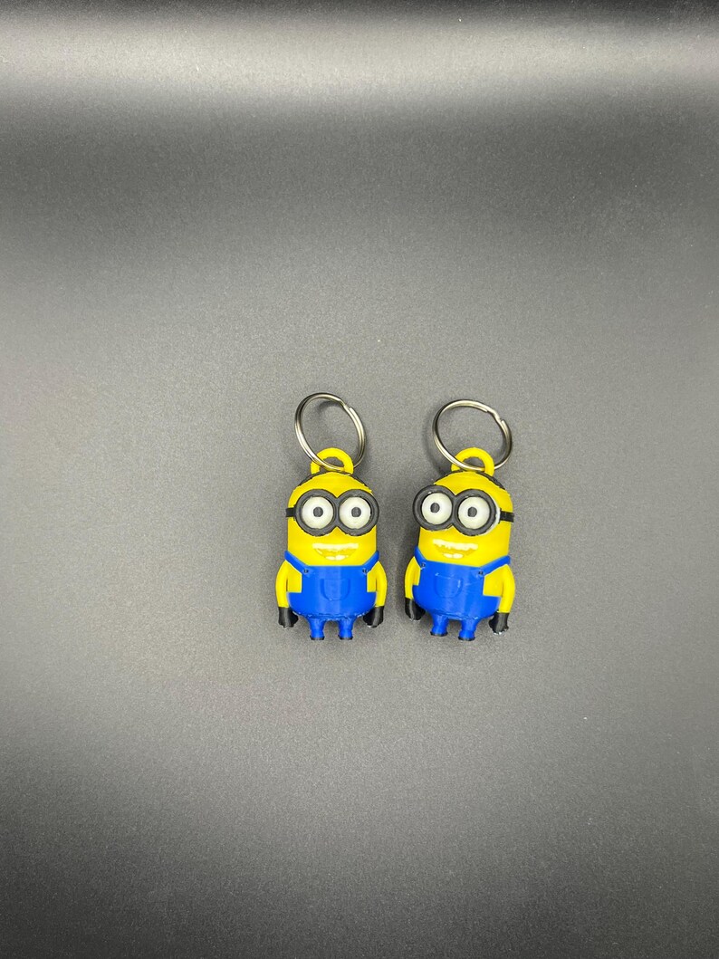 Minion Dave Keychain 3d Printed Minions - Etsy