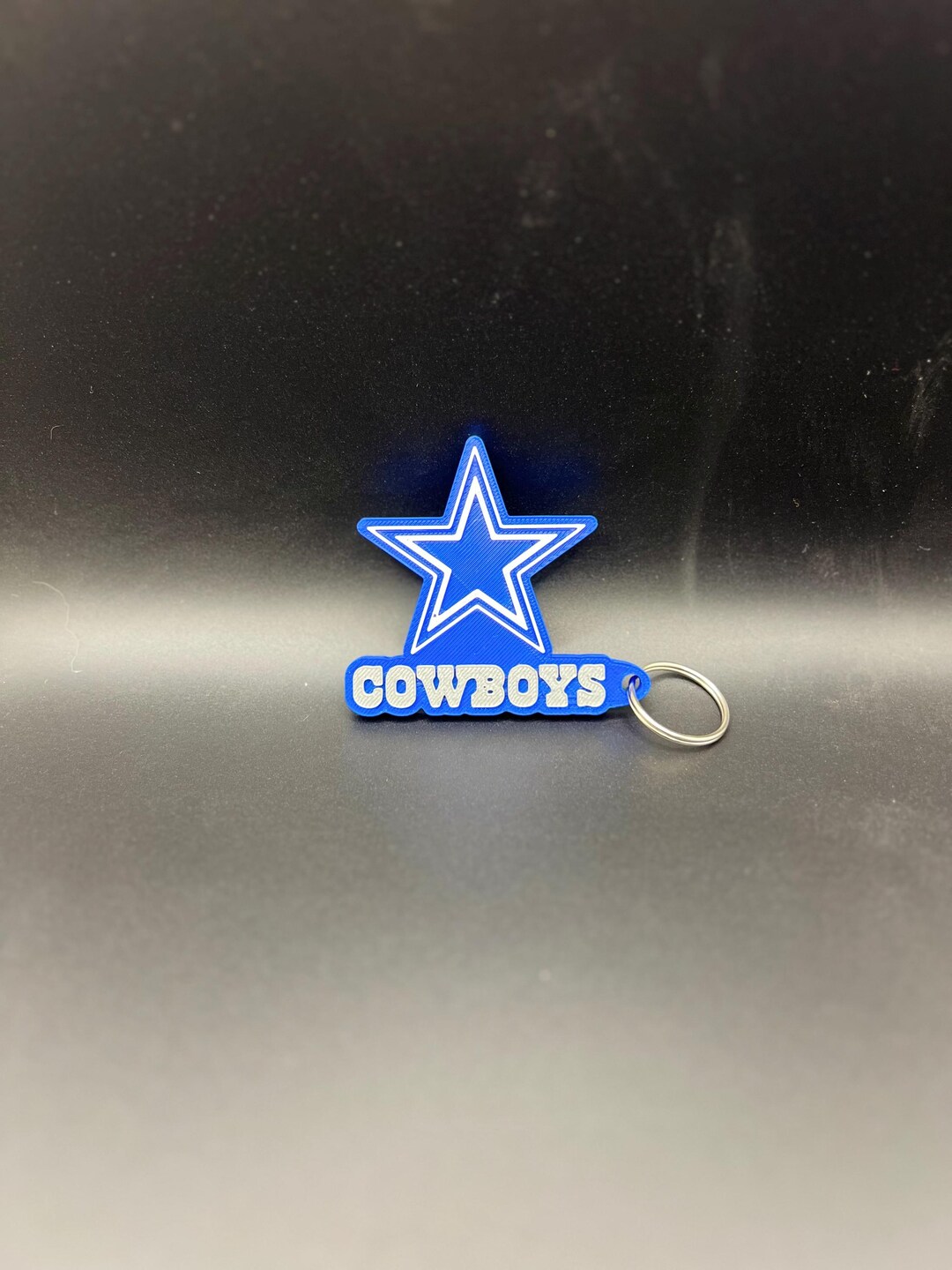 Dallas Cowboys Keychain 3D Printed - Etsy