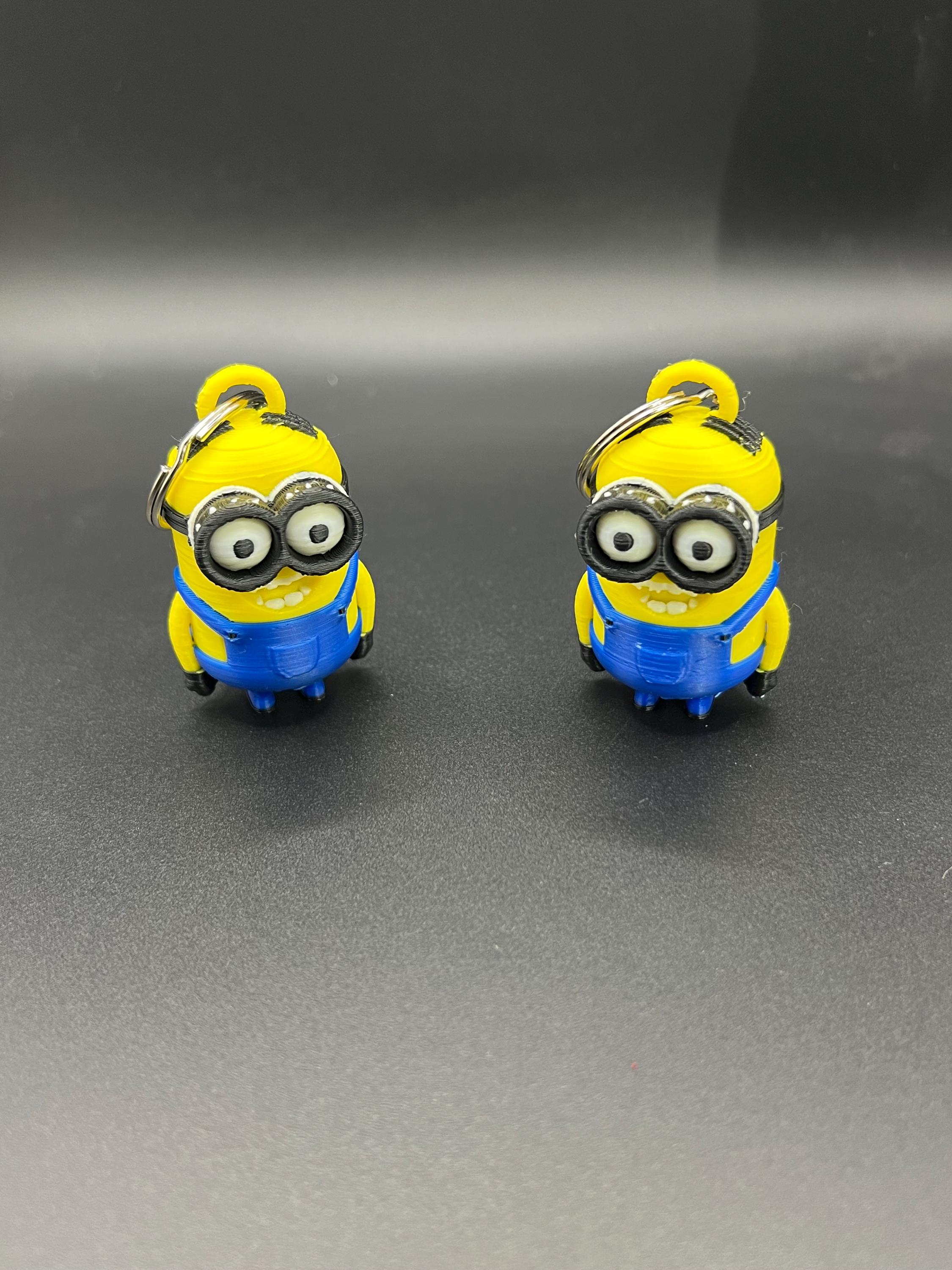 Minion Dave Keychain 3d Printed Minions - Etsy