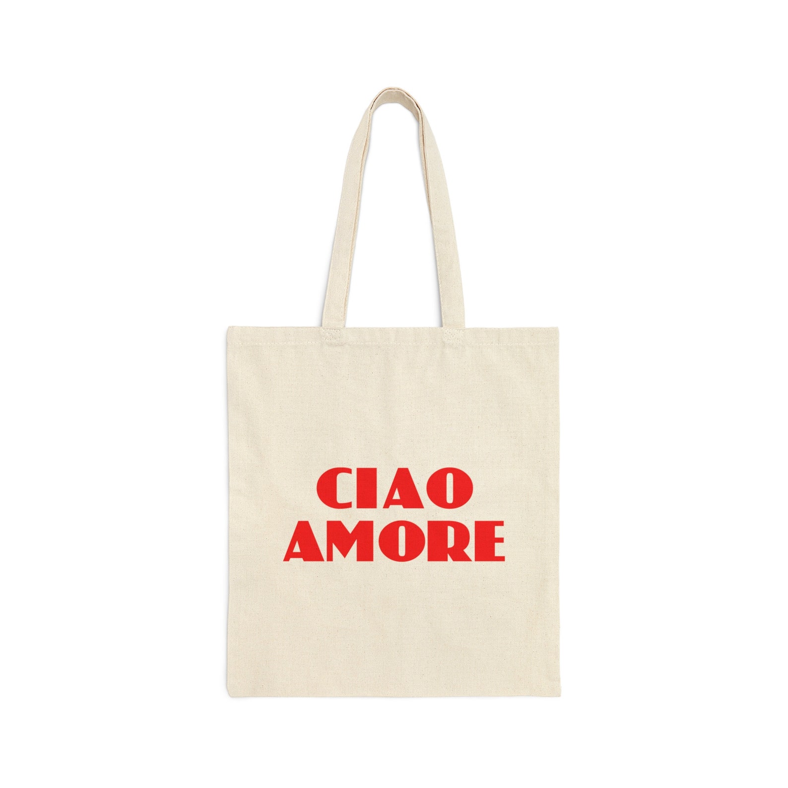 Ciao Amore - Canvas Tote Bag - Italian Saying - Etsy