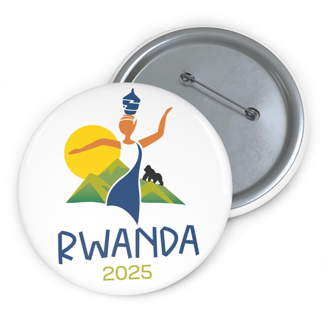 Rwanda Special Convention Custom Pin Buttons - Etsy