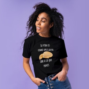 La Vida Es Como Una Arepa - Etsy